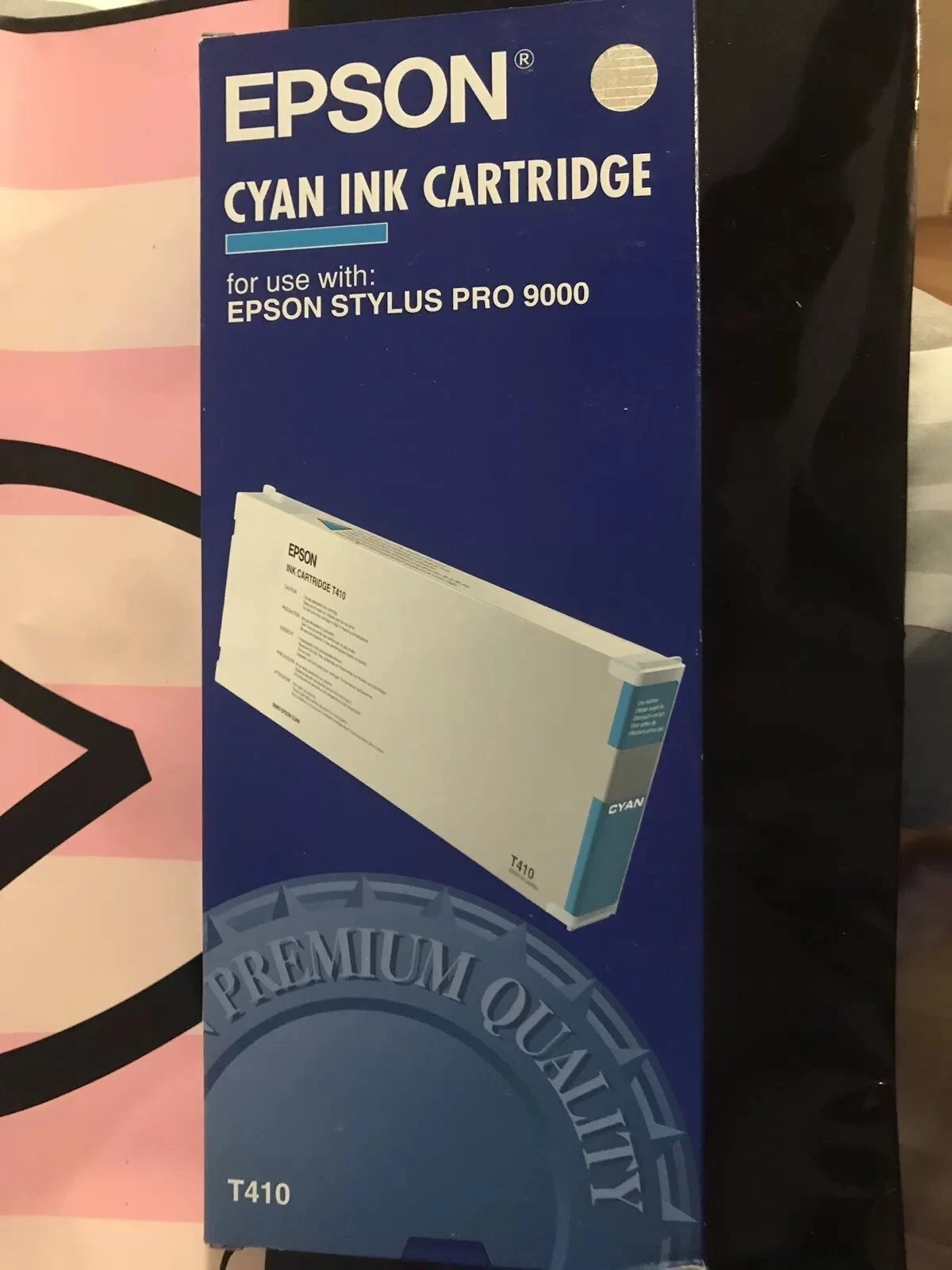 STAR- Genuine New Epson T410 Epson Stylus Pro 9000 Cyan Ink Cartridge ...