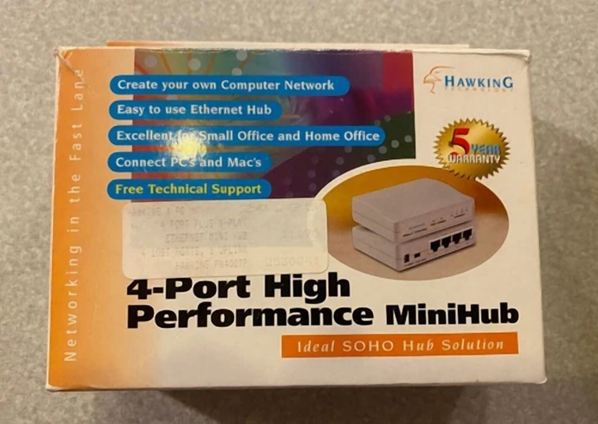 STAR- Hawking Technology Hawking Usb (Uh104) 4-Ports External Hub ...
