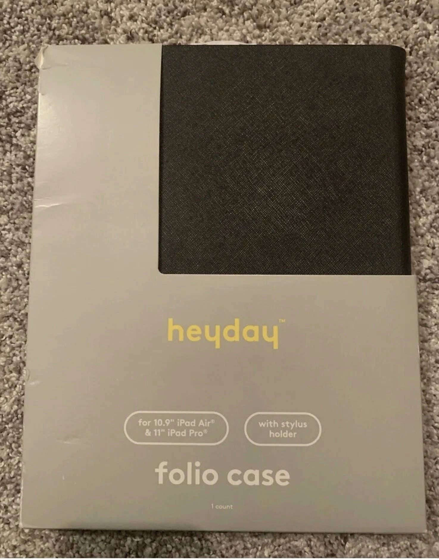 STAR- Heyday Apple Ipad Air 10.9 Inch & Ipad Pro 11 Inch Case Black ...