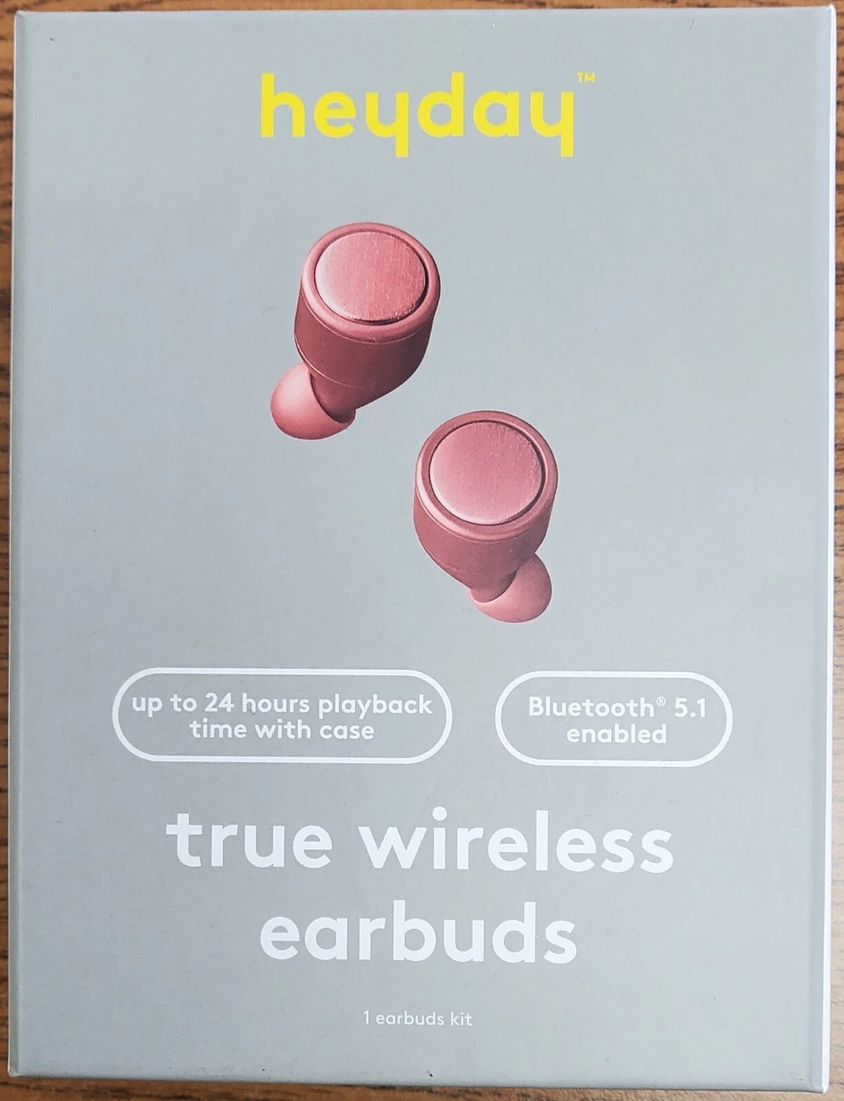 STAR- Heyday True Wireless Earbuds - Warm Red - New Damaged Box ...
