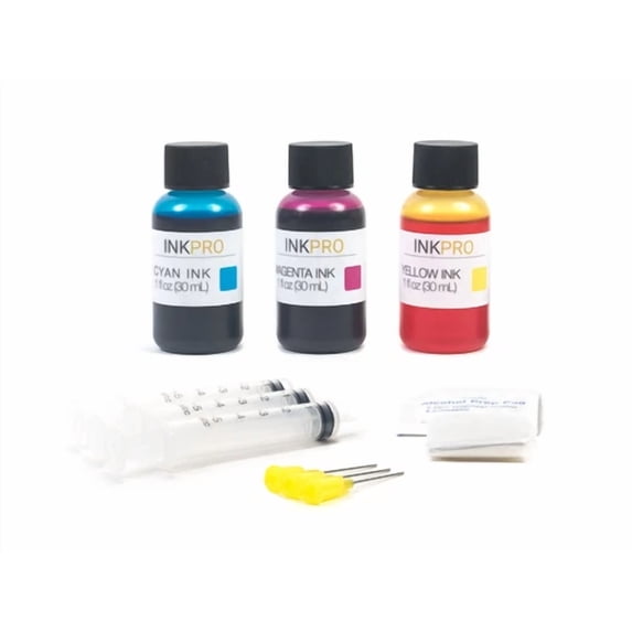 STAR- Hyrax Trading Premium Tri-Color Cartridge Ink Refill Kit For Hp ...