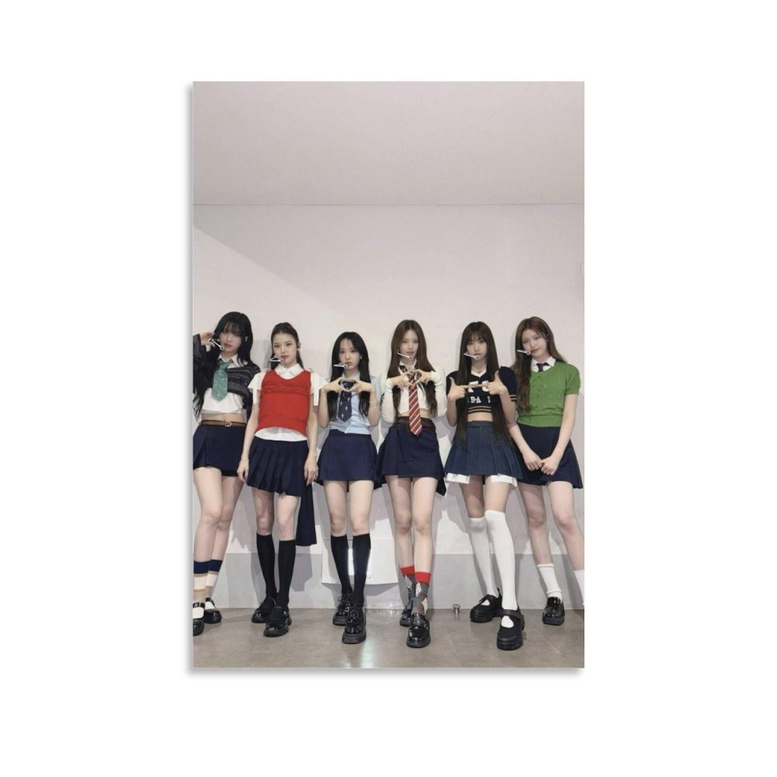 STAR IZNA Single Album BEEP C VER BEHIND FOR ROOM ARTIST IDOLS Poster Decorative Painting Canvas ...