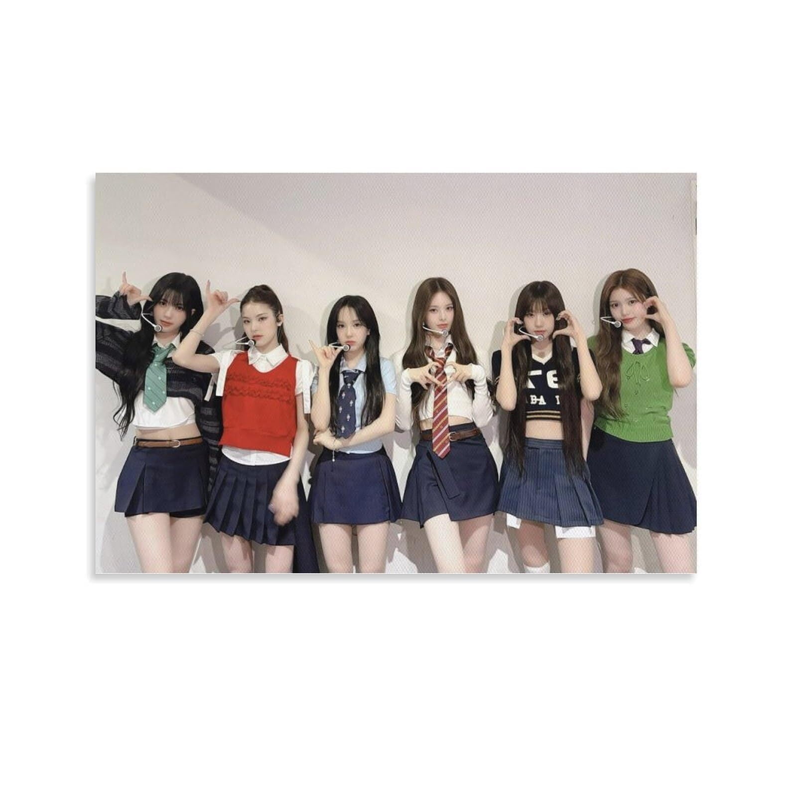 STAR IZNA Single Album BEEP C VER BEHIND MERCH ARTIST IDOLS Poster Decorative Painting Canvas ...