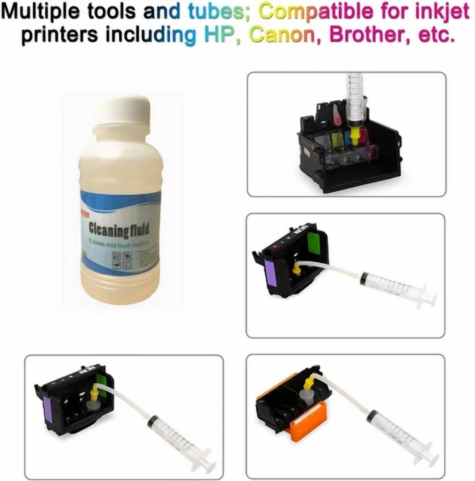 STAR- Inkjet Printers Printhead Cleaning Kit For Epson Wf-7620 Wf-3620 ...