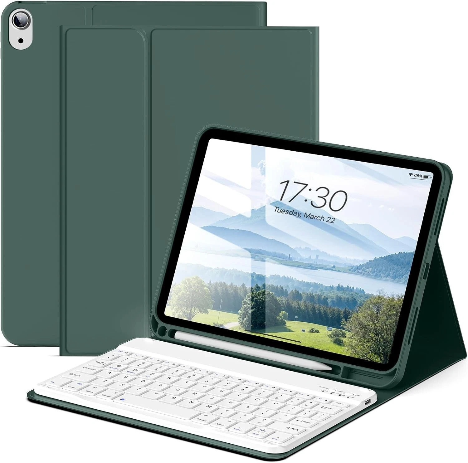 STAR- Ipad 10Th/11Th Gen 10.9"/11" Keyboard Case Wireless Detachable ...