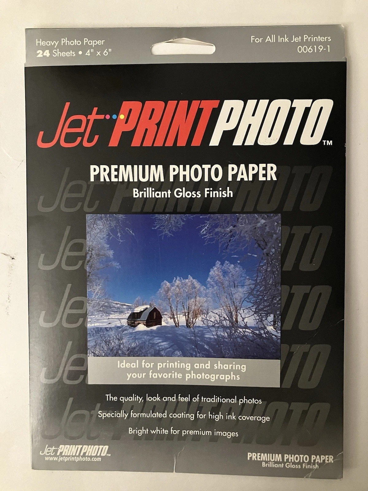 STAR- Jet Print Photo Paper Premium ~ 24 Sheets 4"X6" Brilliant Gloss ...