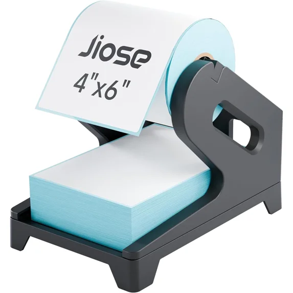 STAR- Jiose 4X6 Label Holder - Thermal Label Holder For Rolls And Fan ...