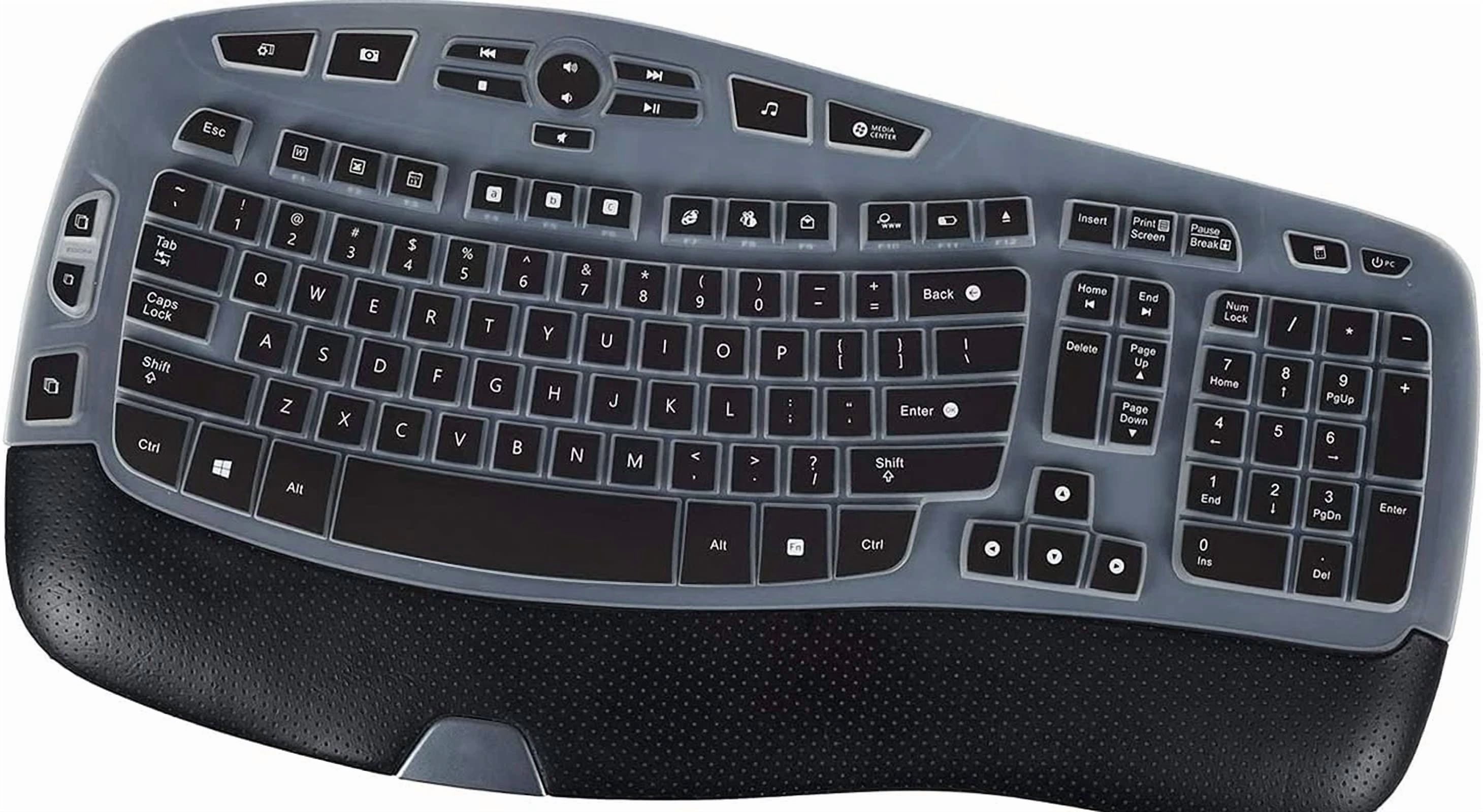 STAR- Keyboard Cover For Logitech K350 Mk570 Mk550 Keyboard Skin For ...