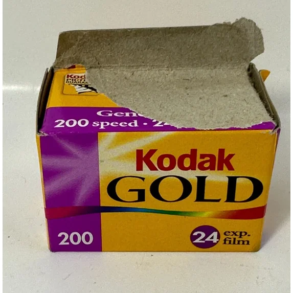 STAR- Kodak Gold 200 35Mm Film 24 Exposure Film Expired 12.2000 ...