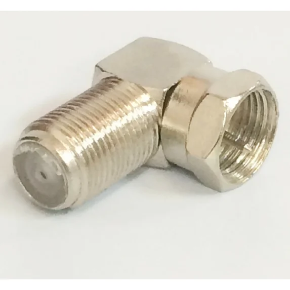 STAR- Lot 4 X 90 Degree Right Angle Coaxial Coax Connector Rg59/Rg6U ...