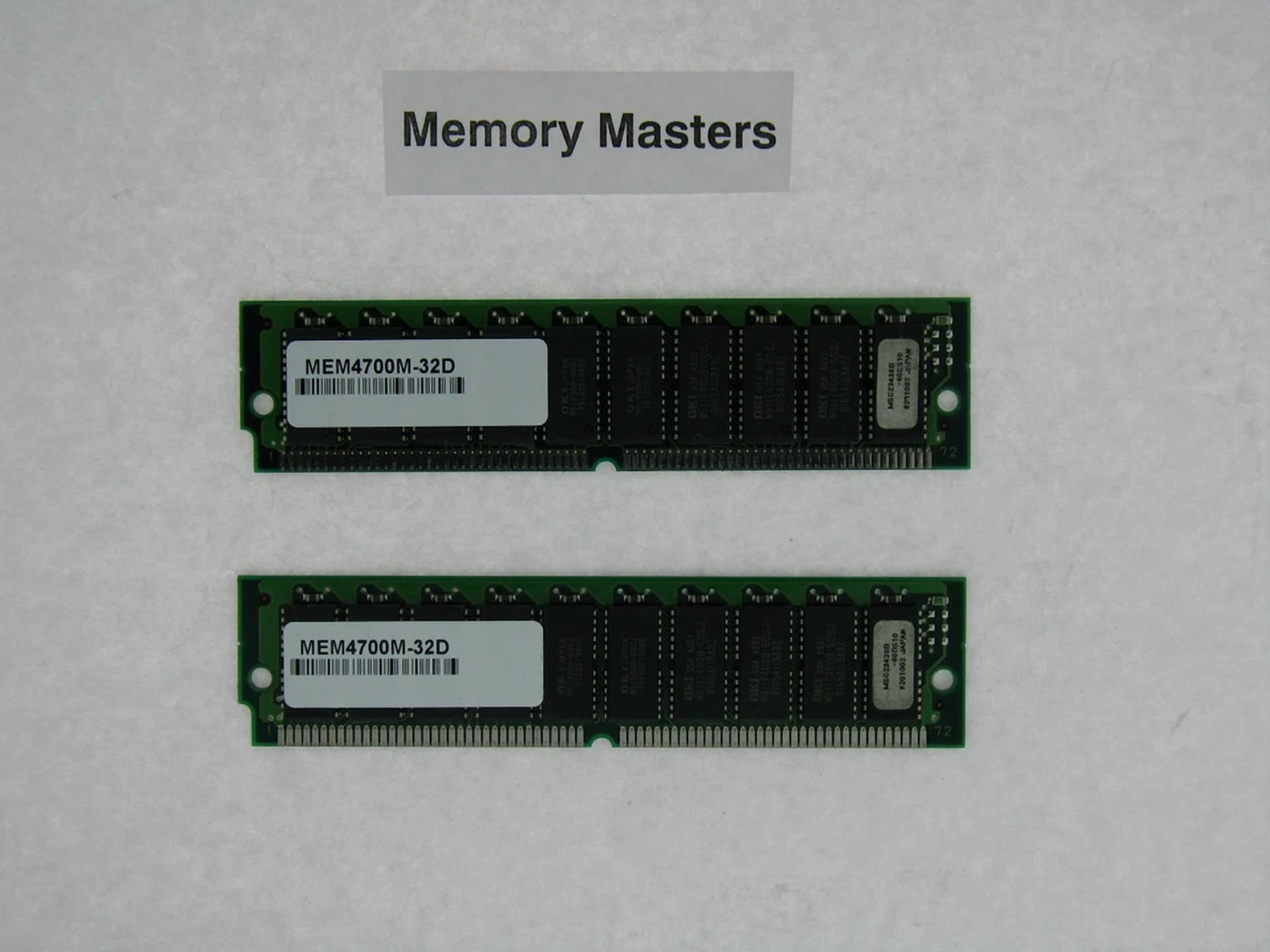 STAR- Mem-4700M-32D 32Mb Approved 2X16Mb Dram Upgrade For Cisco 4700M ...