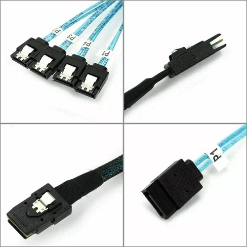 STAR- Mini Sas Cable Mini-Sas (Sff-8087) To Sata Forward Breakout ...