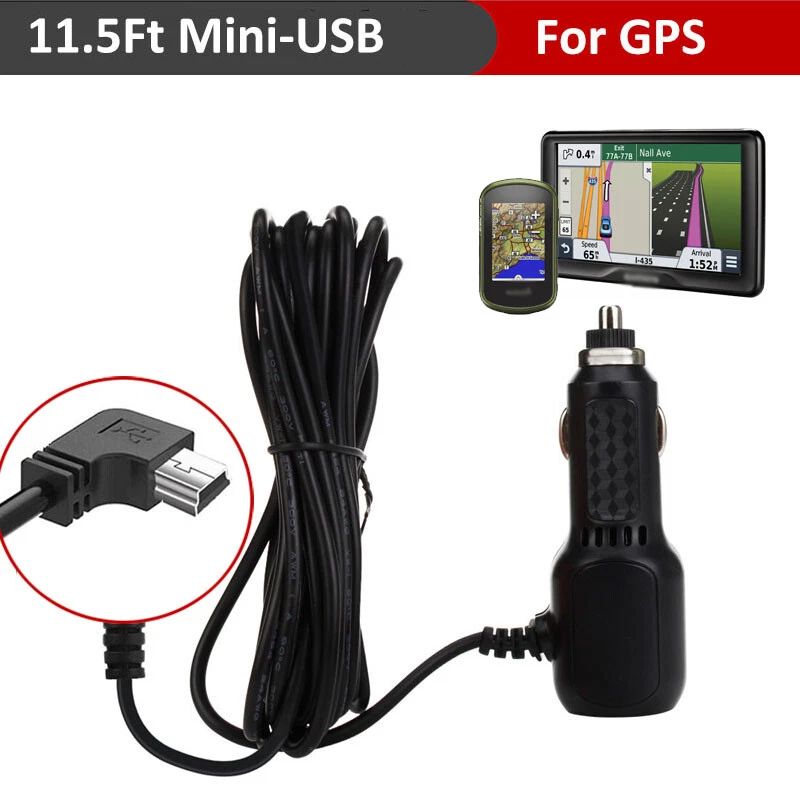 STAR- Mini Usb Car Charger Power Adapter Cable For Garmin Nuvi Gps Car ...