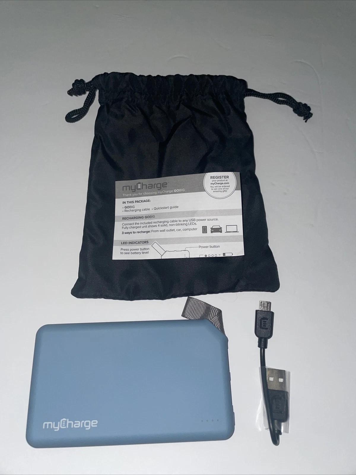 STAR- Mycharge Go Big Portable Charger 6000Mah External Battery Pack ...