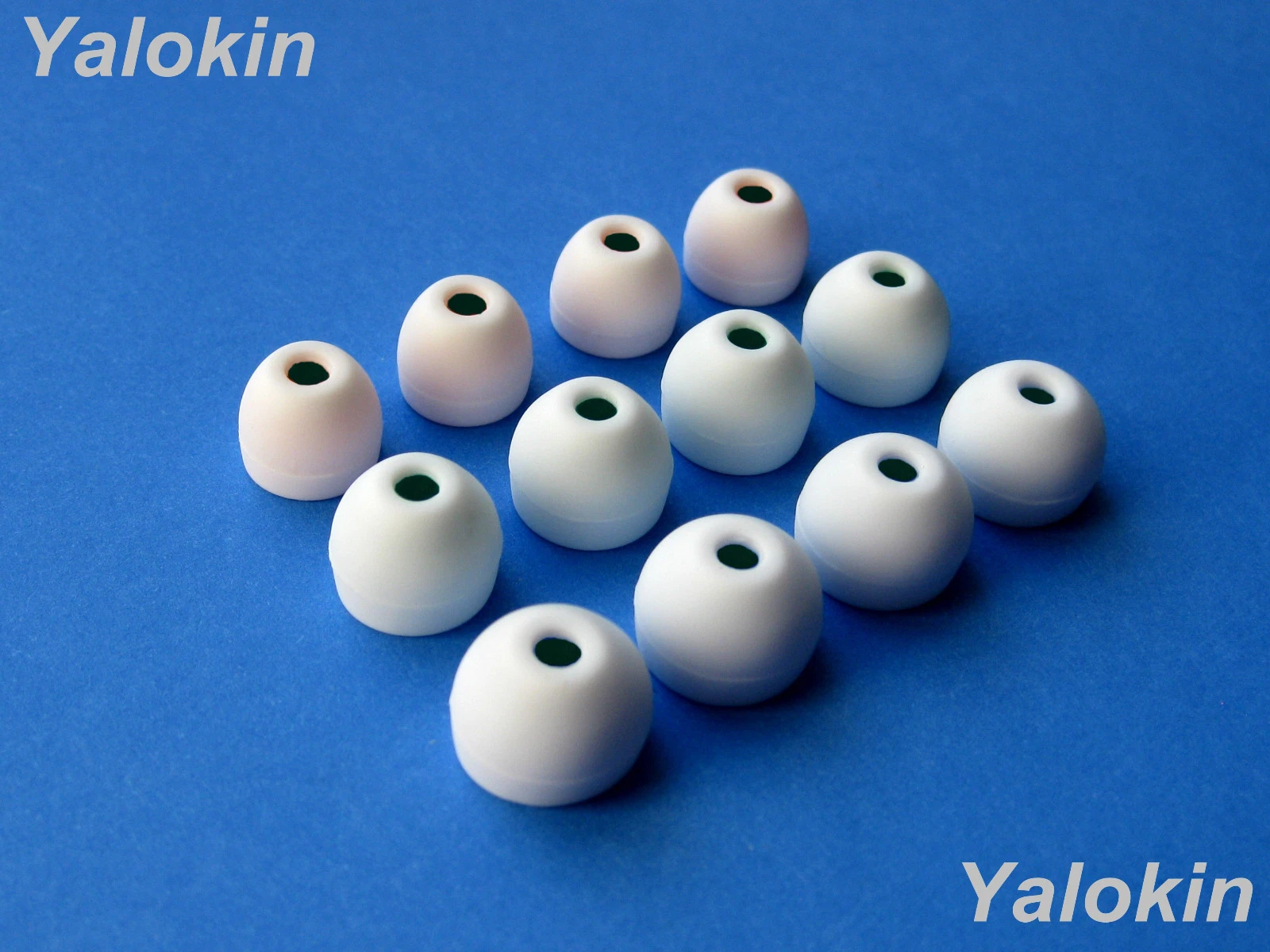 STAR- New 12Pcs S/M/L White Replacement Ear-Tips Earbuds Adapters For ...
