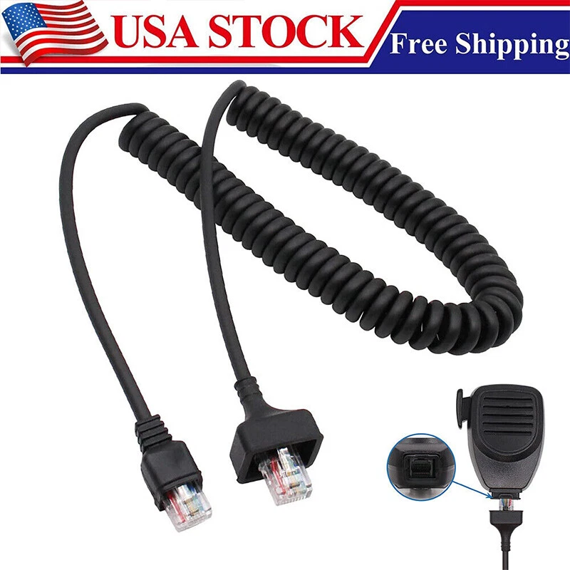 STAR- New 8Pin Mic Cable For Kenwood Mc-59 Kmc-30 Kmc-32 Kmc-35 Kmc-36 ...