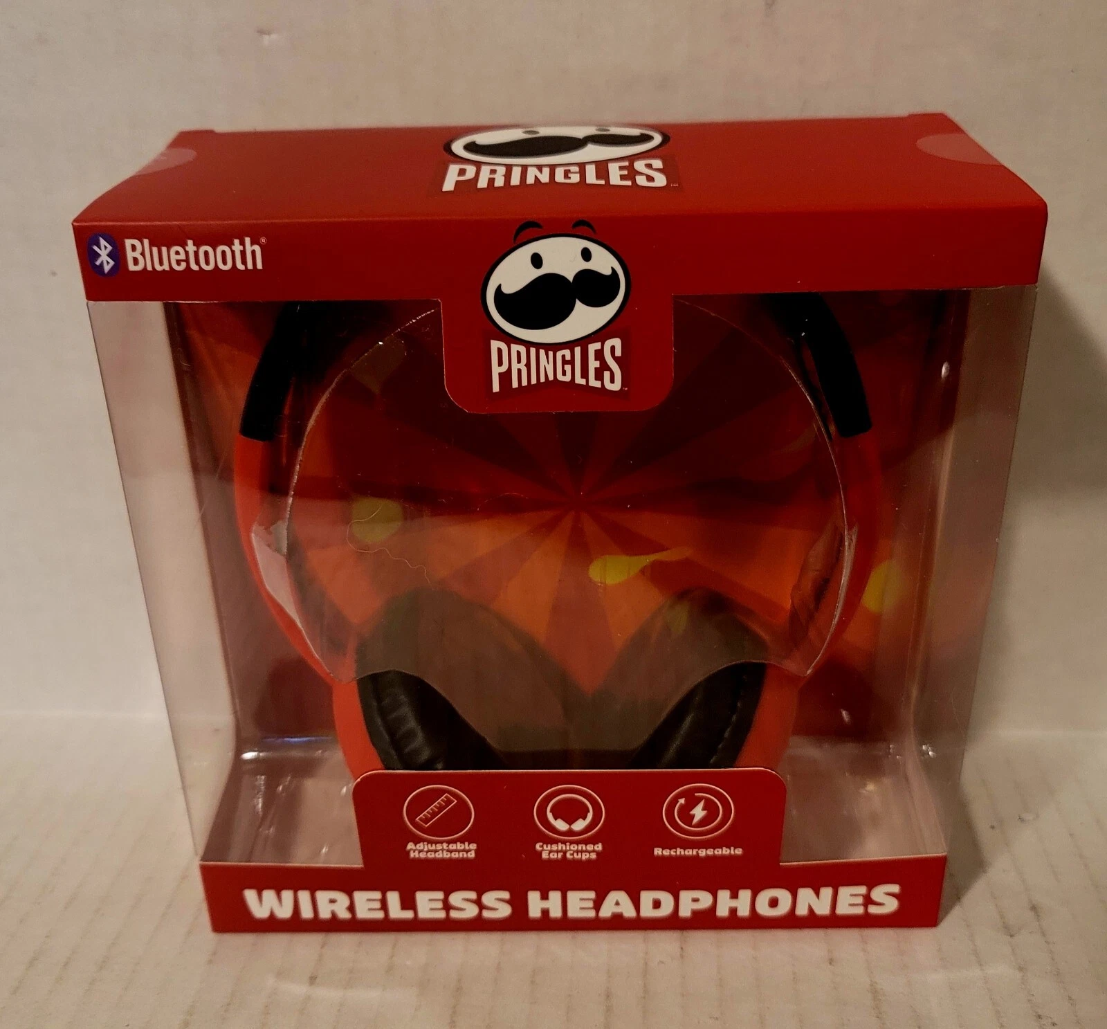 STAR- New In Box Pringles Wireless Headphones Set Back To School ...