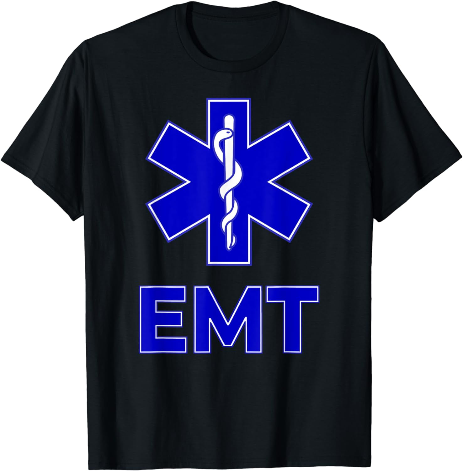 STAR OF LIFE EMT EMS EMERGENCY MEDICAL SERVICES TECHNICIAN T-Shirt ...
