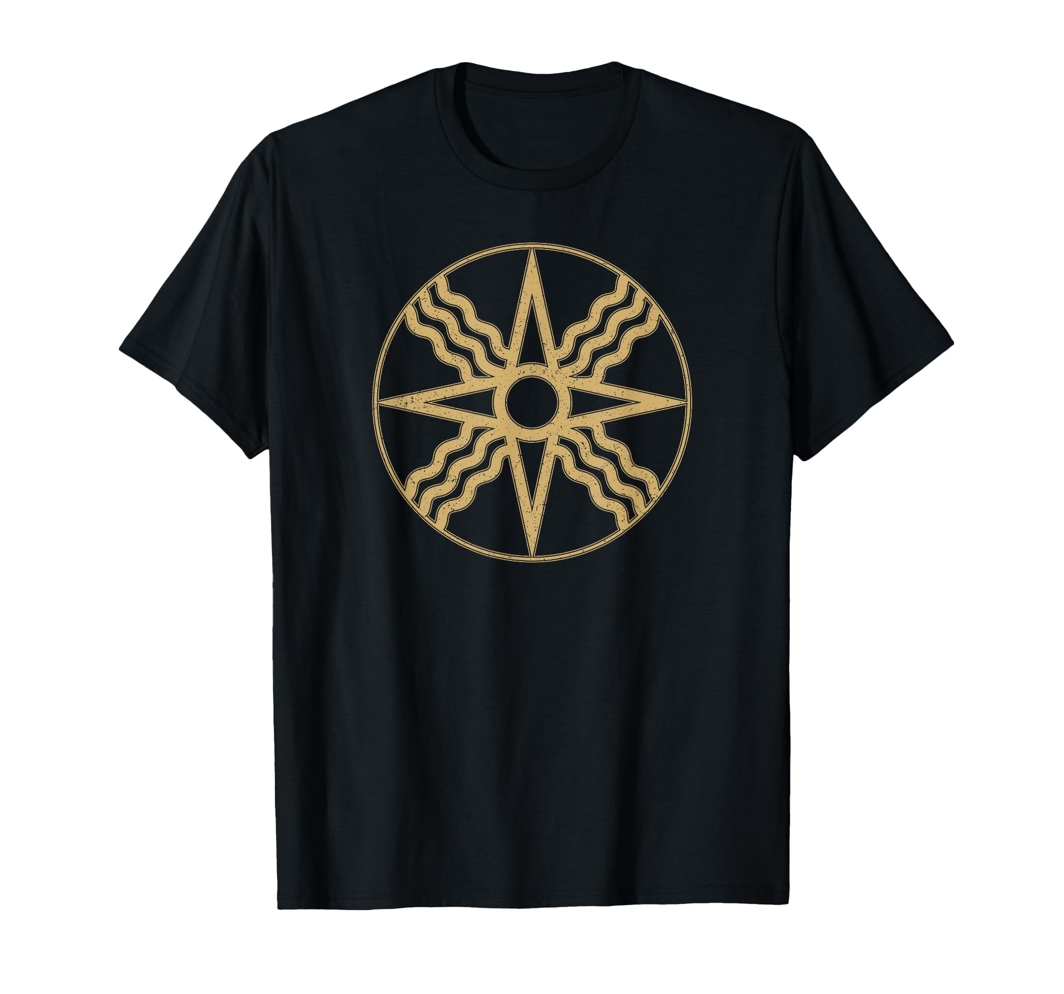 STAR OF SHAMASH SUN SYMBOL MESOPOTAMIAN SUN GOD T-Shirt-3XL - Walmart.com