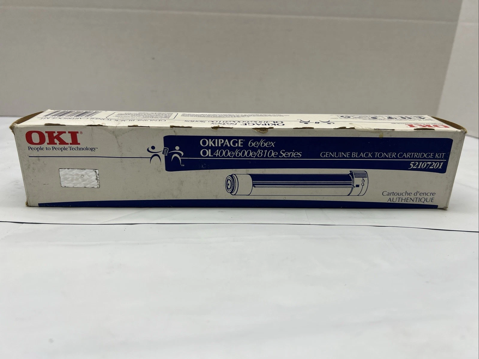 STAR- Oki 52107201 Genuine Black Toner 6E/6Ex Ol400E/600E/810E Series ...