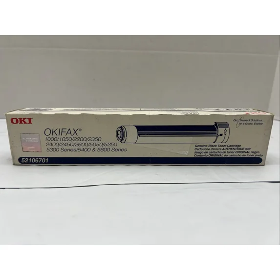 STAR- Oki Okidata 52106701 Genuine Black Toner Cartridge Factory Sealed Free Shipping - Walmart.com