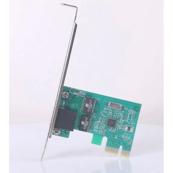 STAR- Pci-E Wired 1000M Adaptive Computer Network Card Fully Pc Built ...