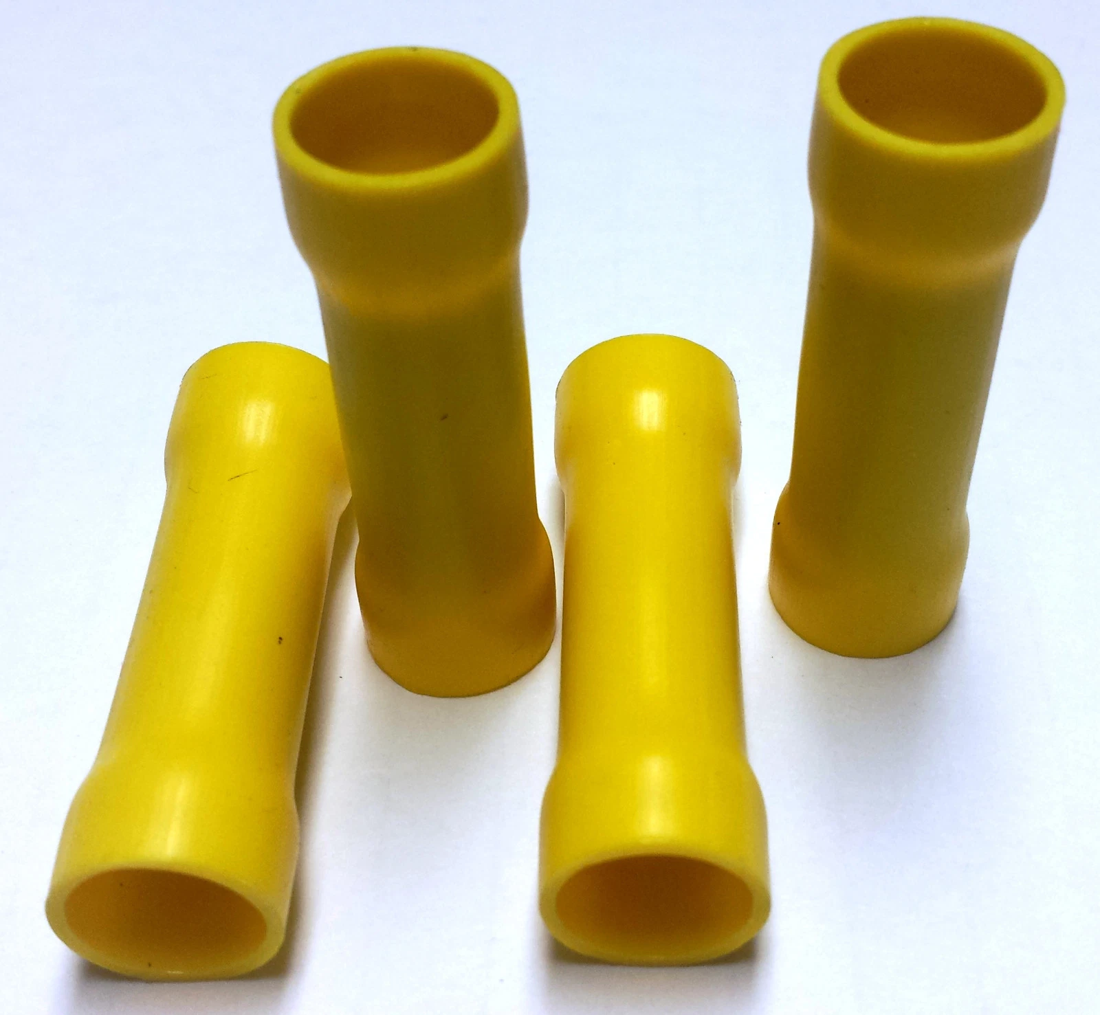 STAR- Qty(4) 4Ga Butt Connectors Vinyl 4 Gauge Awg Terminals For Car ...