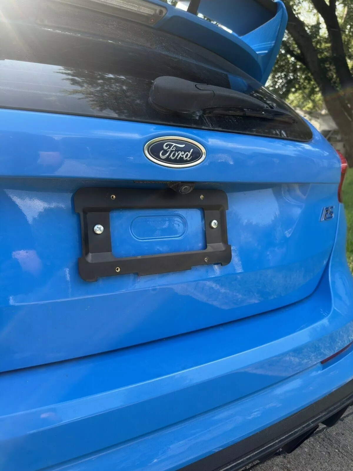STAR- Rear License Plate Bumper Tag Mounting Bracket For Ford Focus Rs ...