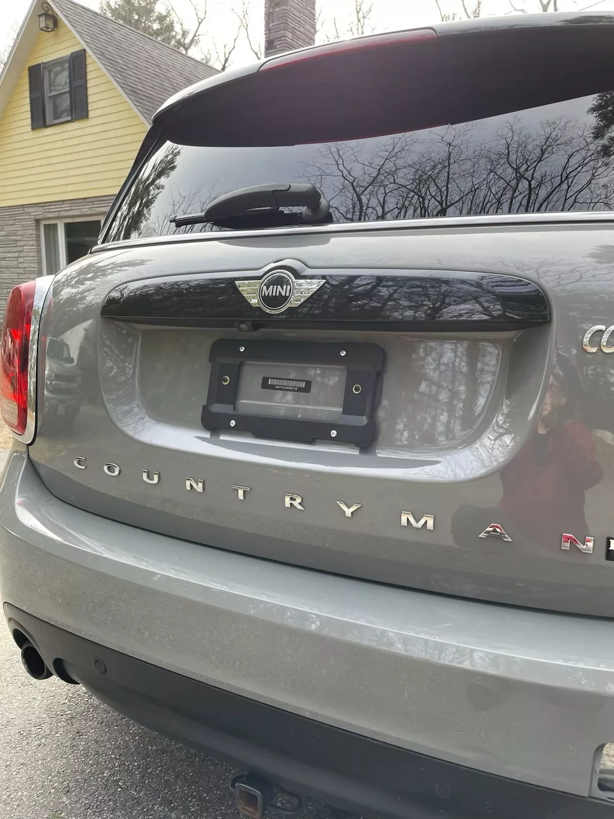 STAR- Rear License Plate Holder Mount Tag Bracket For Mini Cooper ...