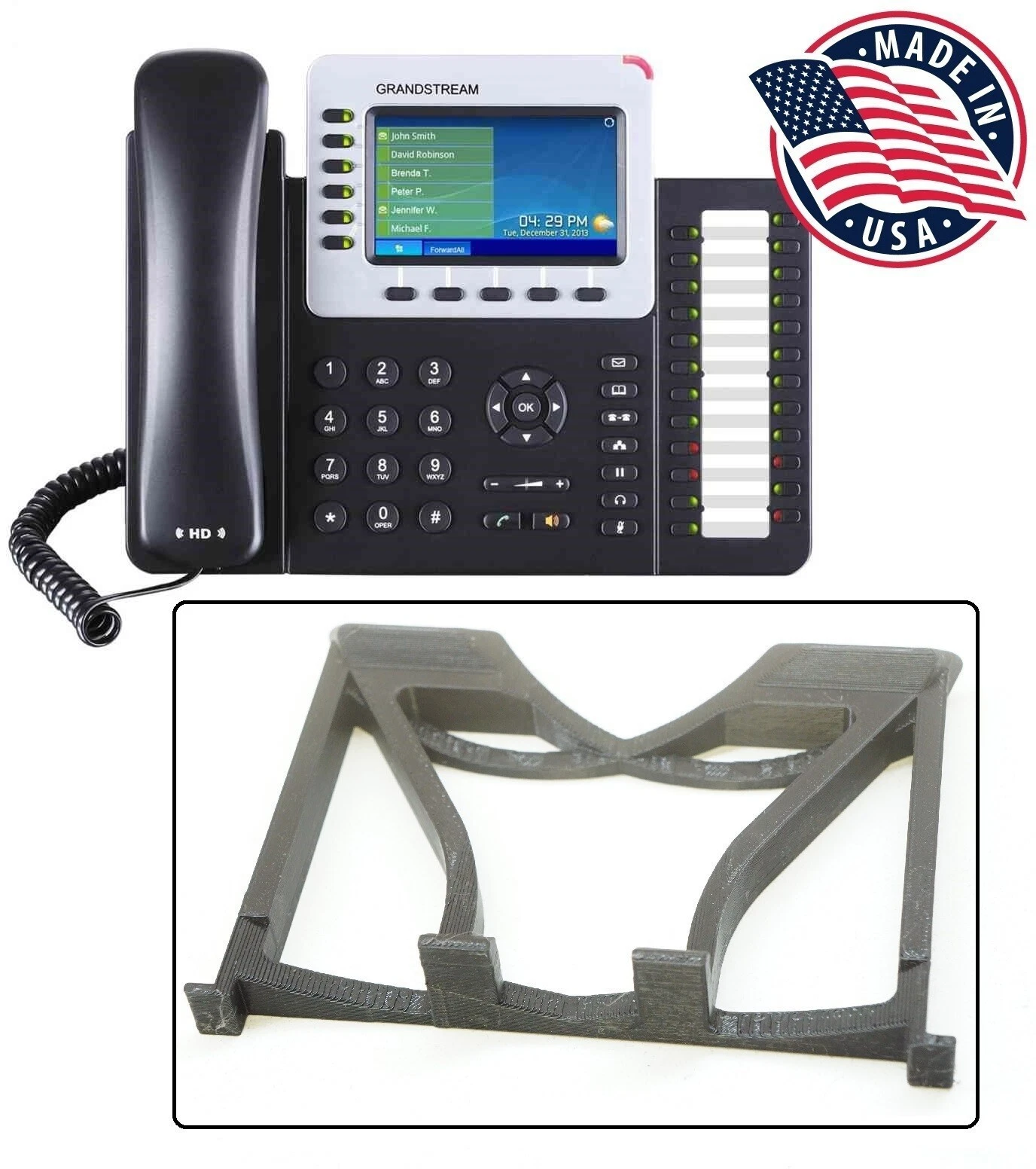 STAR- Replacement Desk Stand For Grandstream Gxp2160 & Dxp2160Hd Ip ...