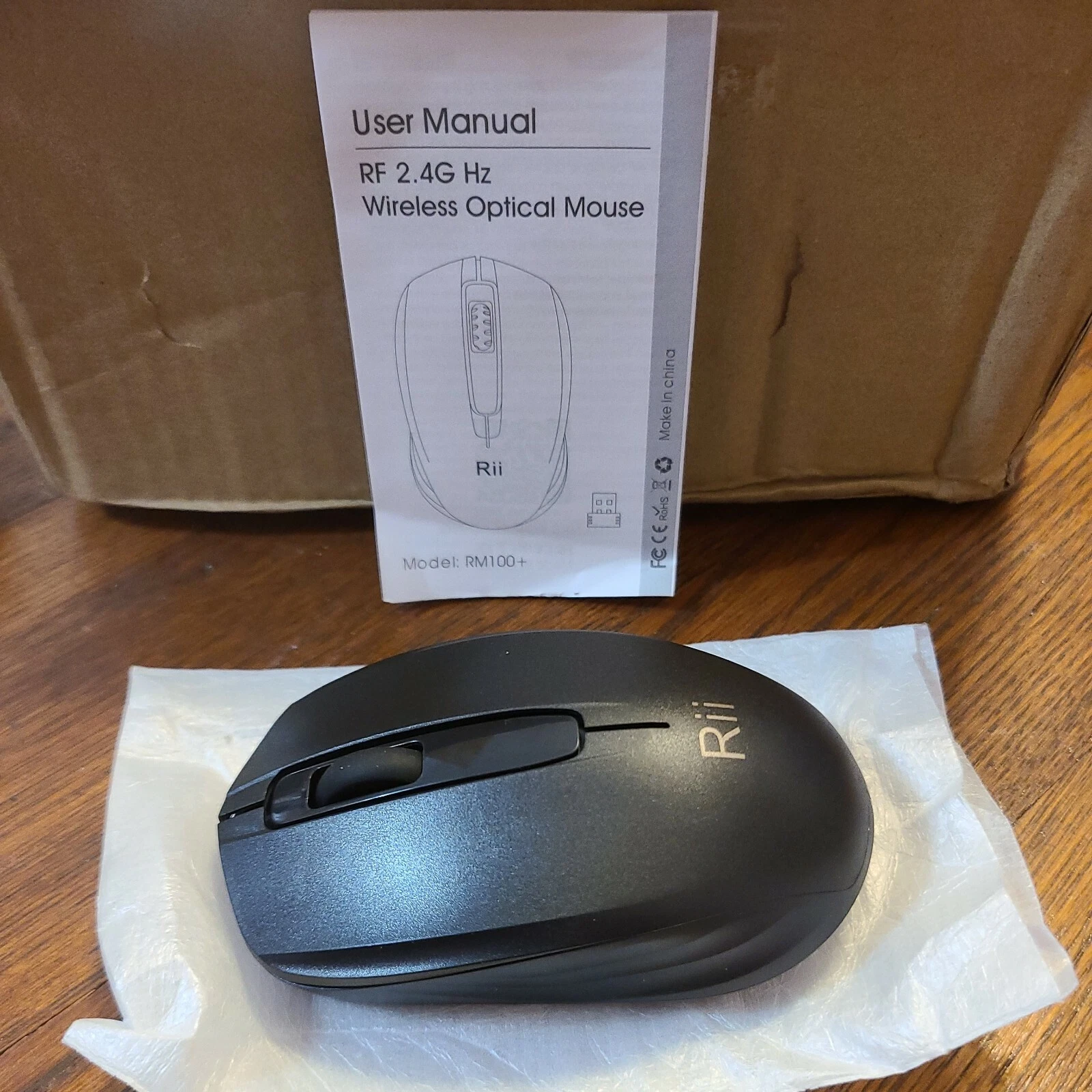 STAR- Rii Wireless Mouse 1000 Dpi For Pc Laptop Windowsoffice Included ...