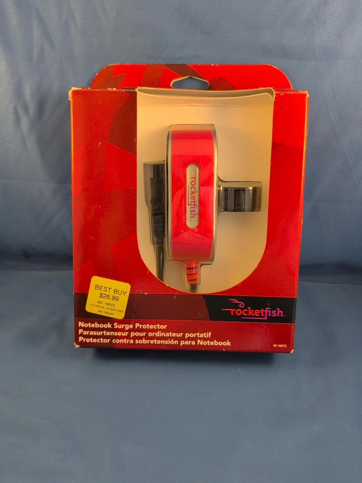 STAR- Rocketfish Notebook Surge Protector Rf-Nbts 600603109546 600 ...