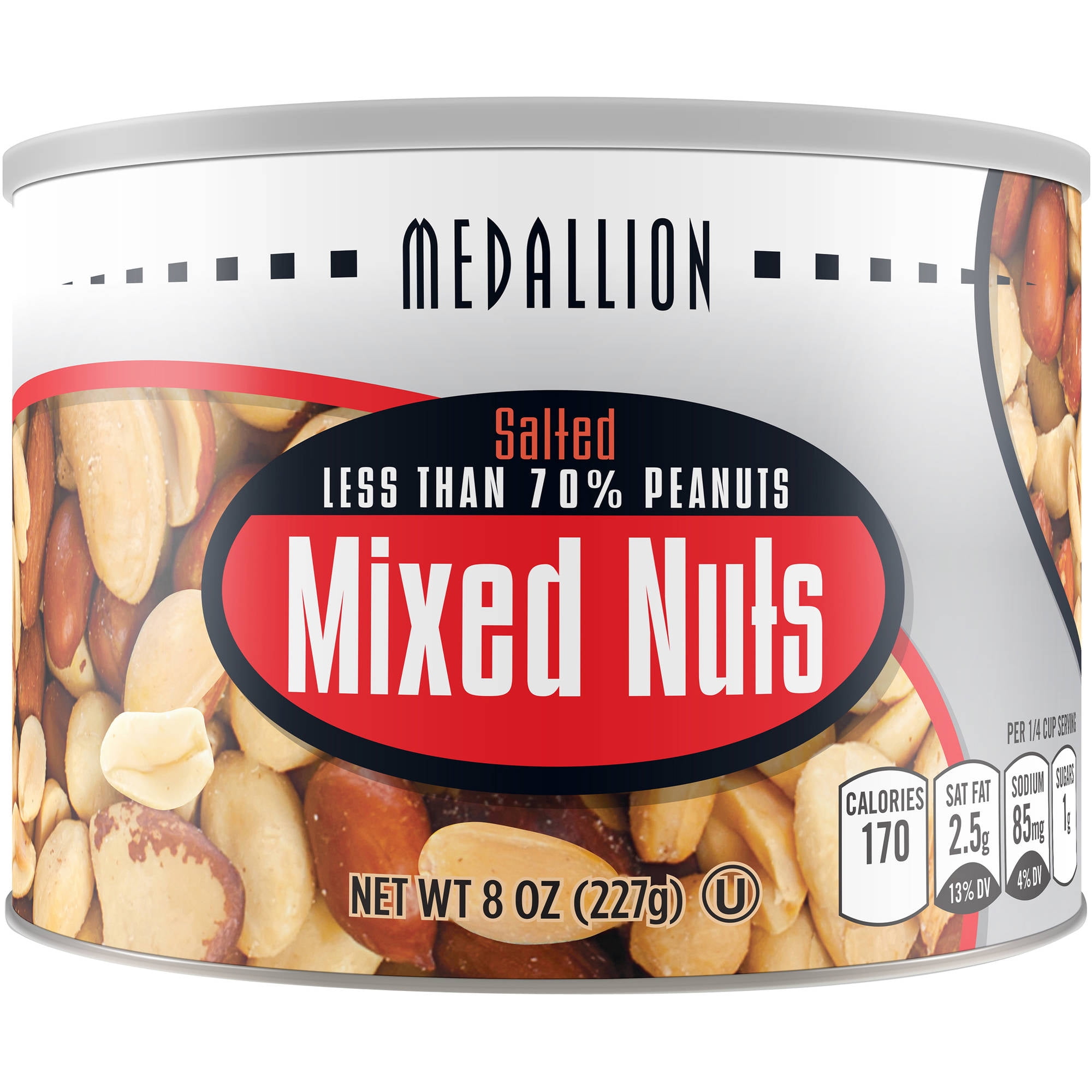 STAR SNACKS Medallion Salted Mixed Nuts, 8 Oz - Walmart.com