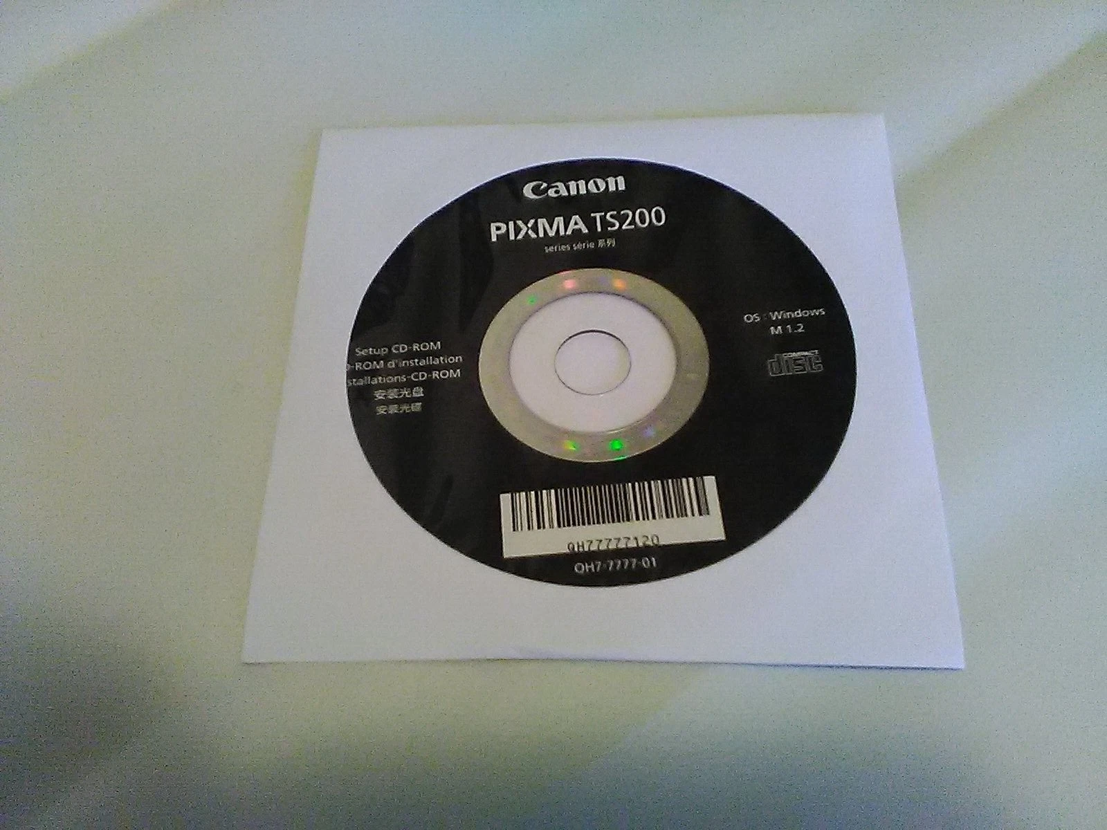 STAR- Setup Cd Rom For Canon Pixma Ts200 Series Printer Software Ts202 ...