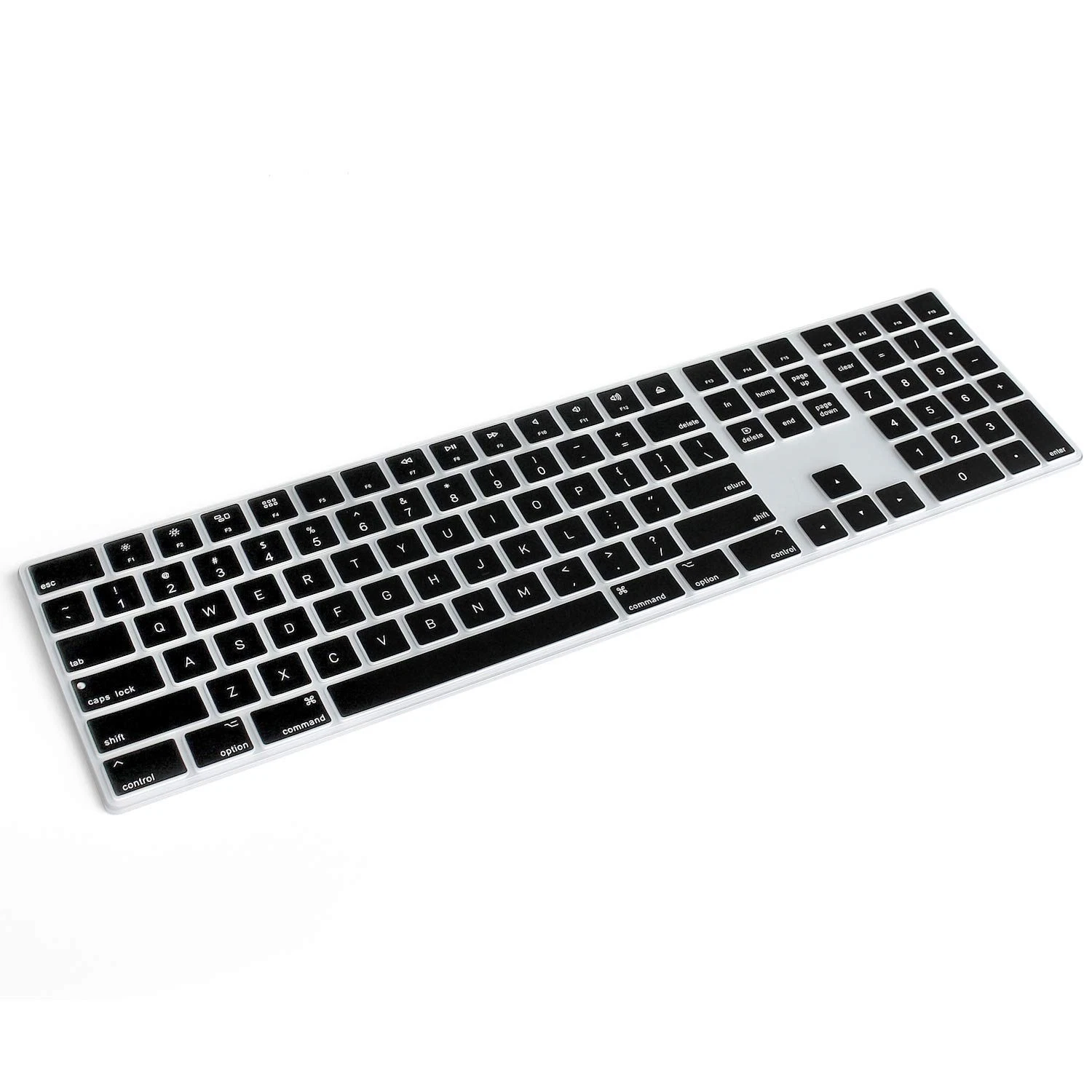 STAR- Silicone Keyboard Cover For Apple Magic Keyboard With Numeric ...