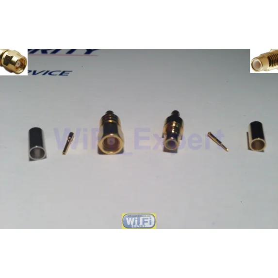 STAR- Straight Smc Male & Female Crimp For Rg174 Rg179 Rg316 Rg188 ...