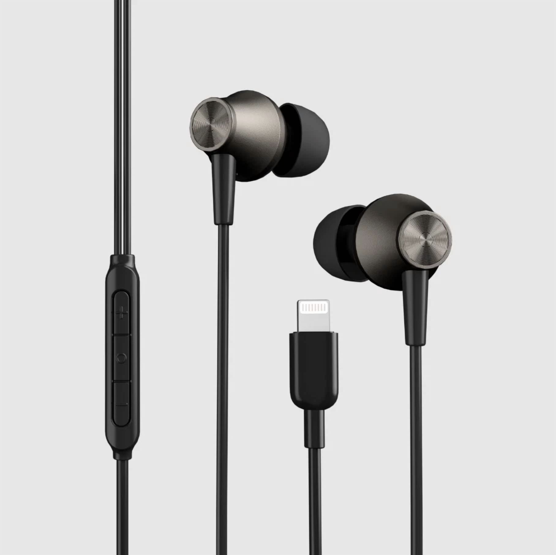 STAR- Trusmi Ep02-01 Lightning Wired In-Ear Earphones With Mic Black 1 ...
