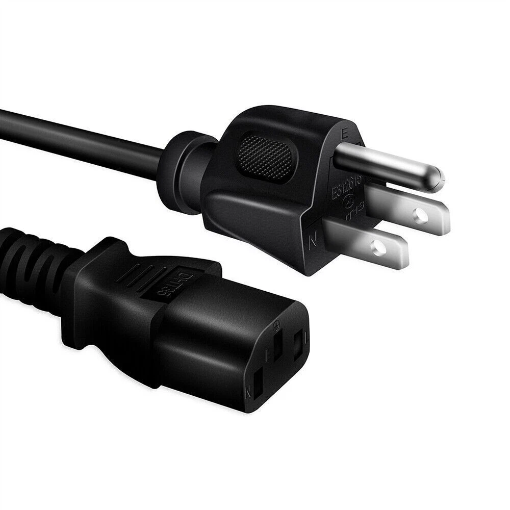 STAR- Ul 6Ft Ac Power Cord Cable Plug Lead For Asus Tuf Gaming Vg277Q1A ...