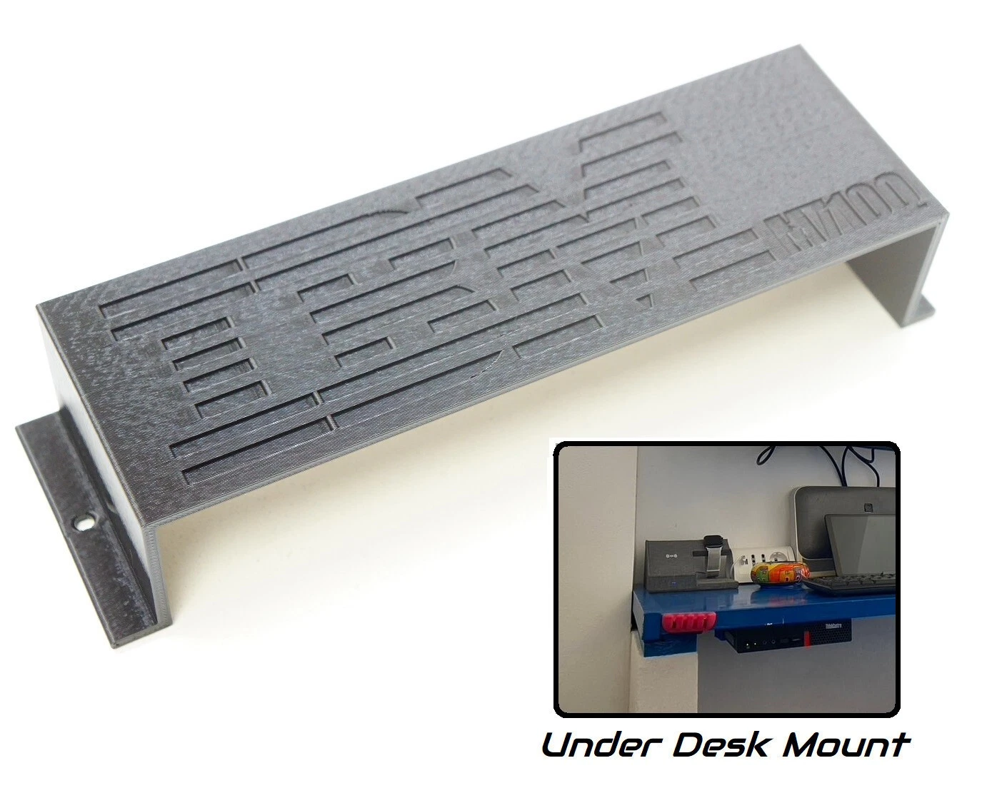 STAR- Under Desk Mount Bracket For Lenovo Thinkcentre M710Q & M910Q ...