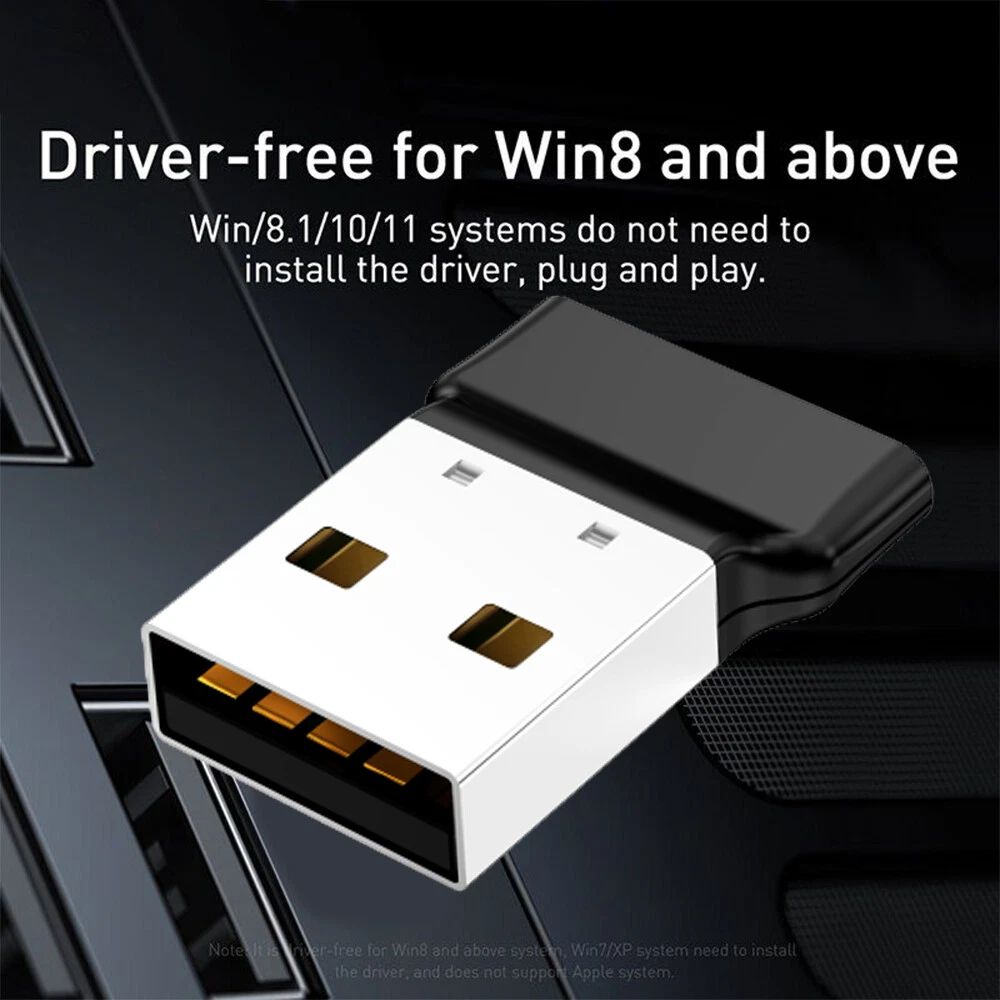 STAR- Usb Bluetooth 5.0 Wireless Stereo Audio Music Adapter Dongle ...