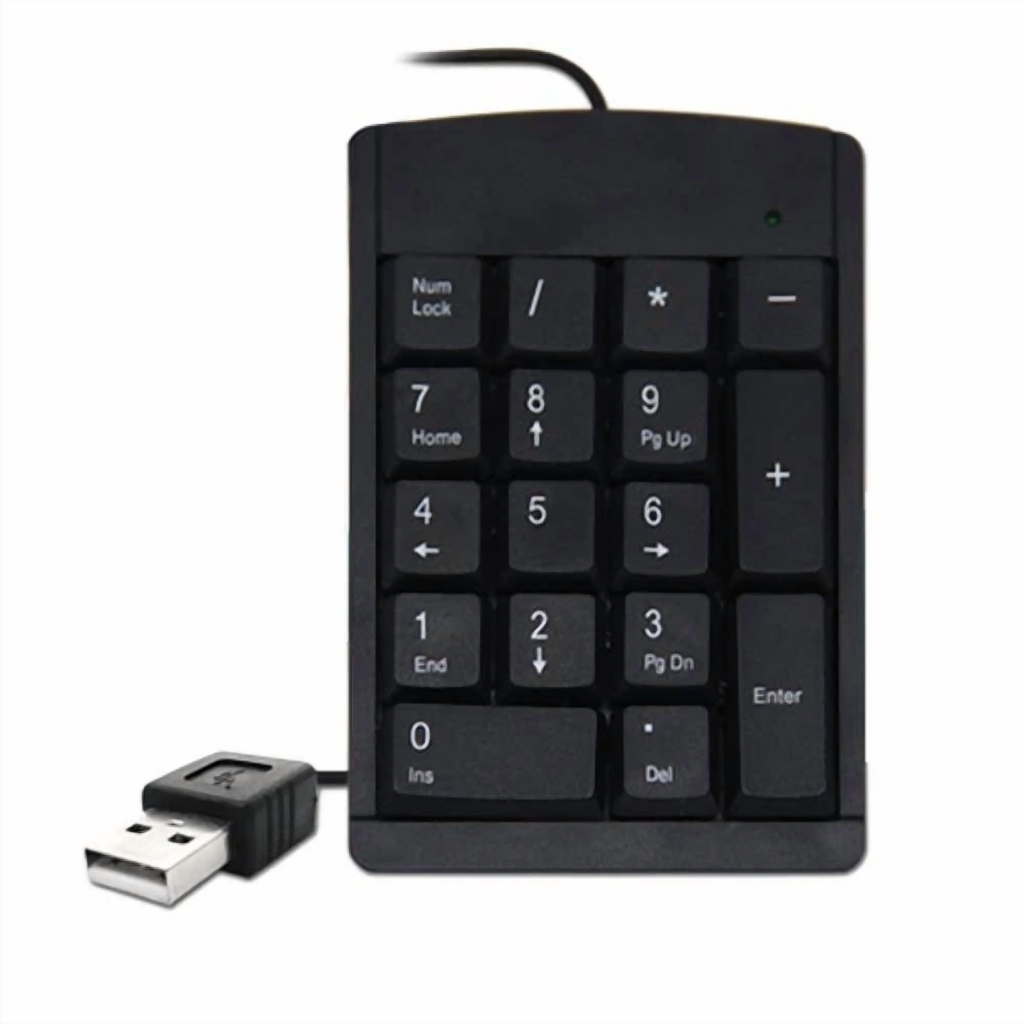 STAR- Usb Number Pad Numpad Numeric Keypad 17 Keys Keyboard For Laptop ...