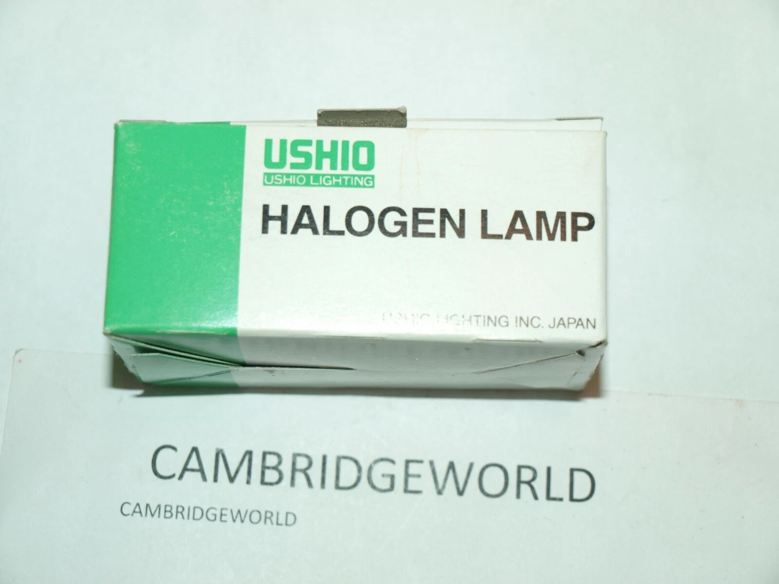 STAR- Ushio Etg Halogen Lamp Bulb Brand New In The Original Factory Box ...