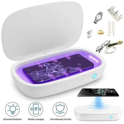 STAR- Uv Light Ultraviolet Uvc Cell Phone Clean Box Case Cleaner Fast ...