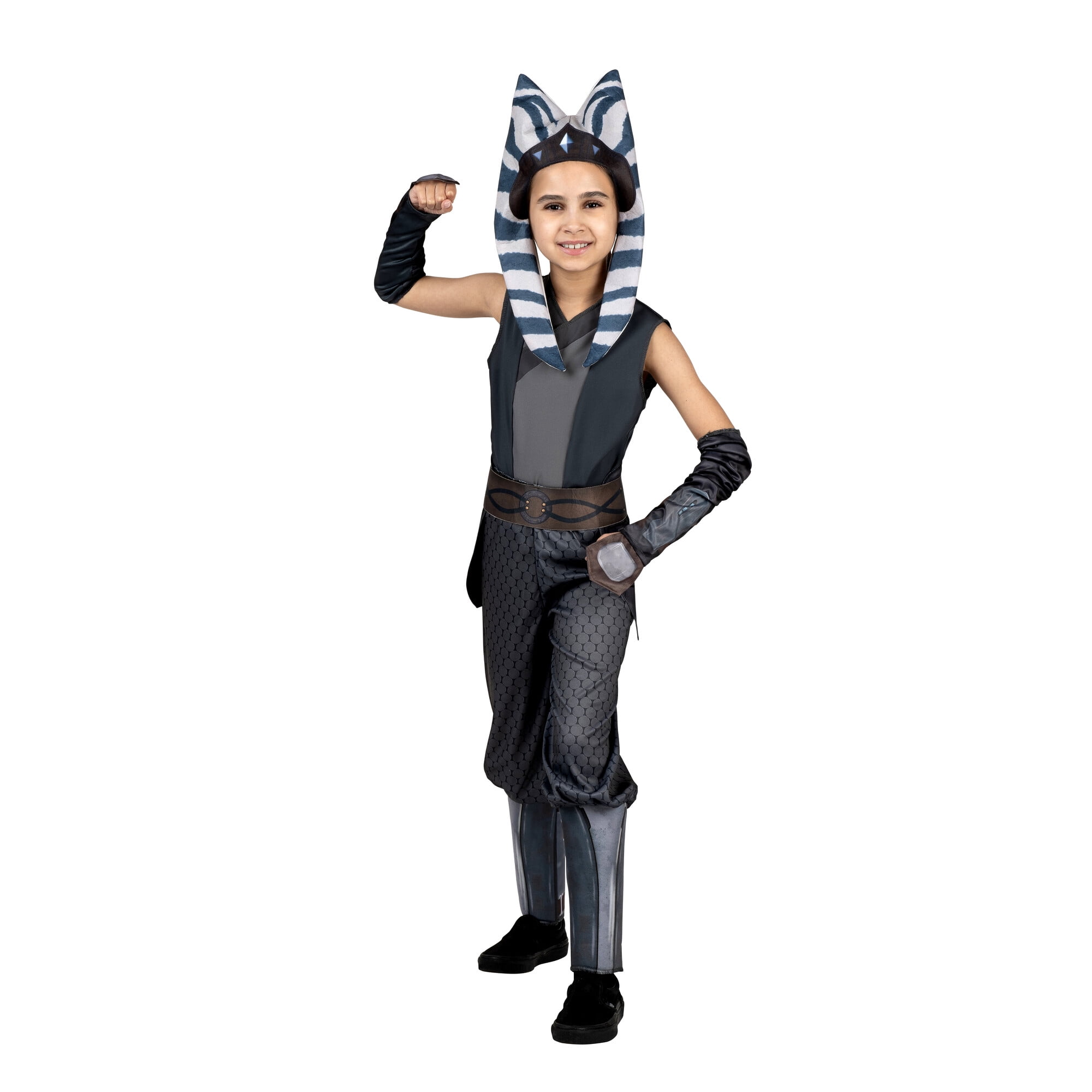 STAR WARS Ahsoka Tano Official Girls Youth Halloween Costume Medium ...
