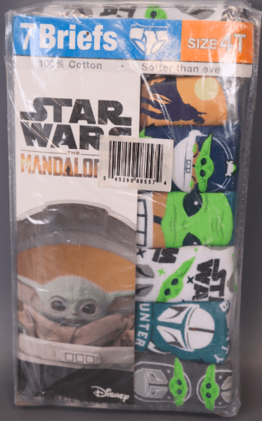 Star Wars Mandalorian Kids Toddler Disney Underwear - Baby Yoda Boys ...