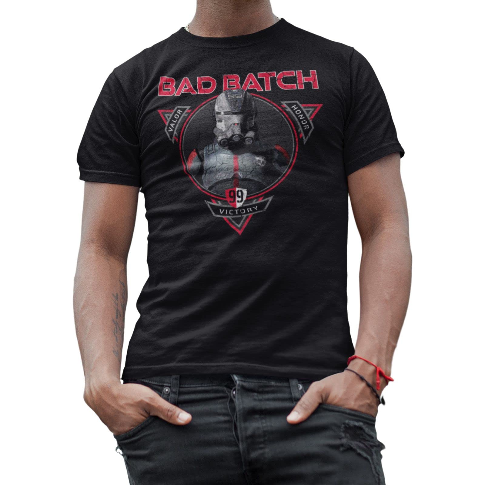 STAR WARS Bad Batch Tri Echo Clone Force 99 T-Shirt for Adults ...