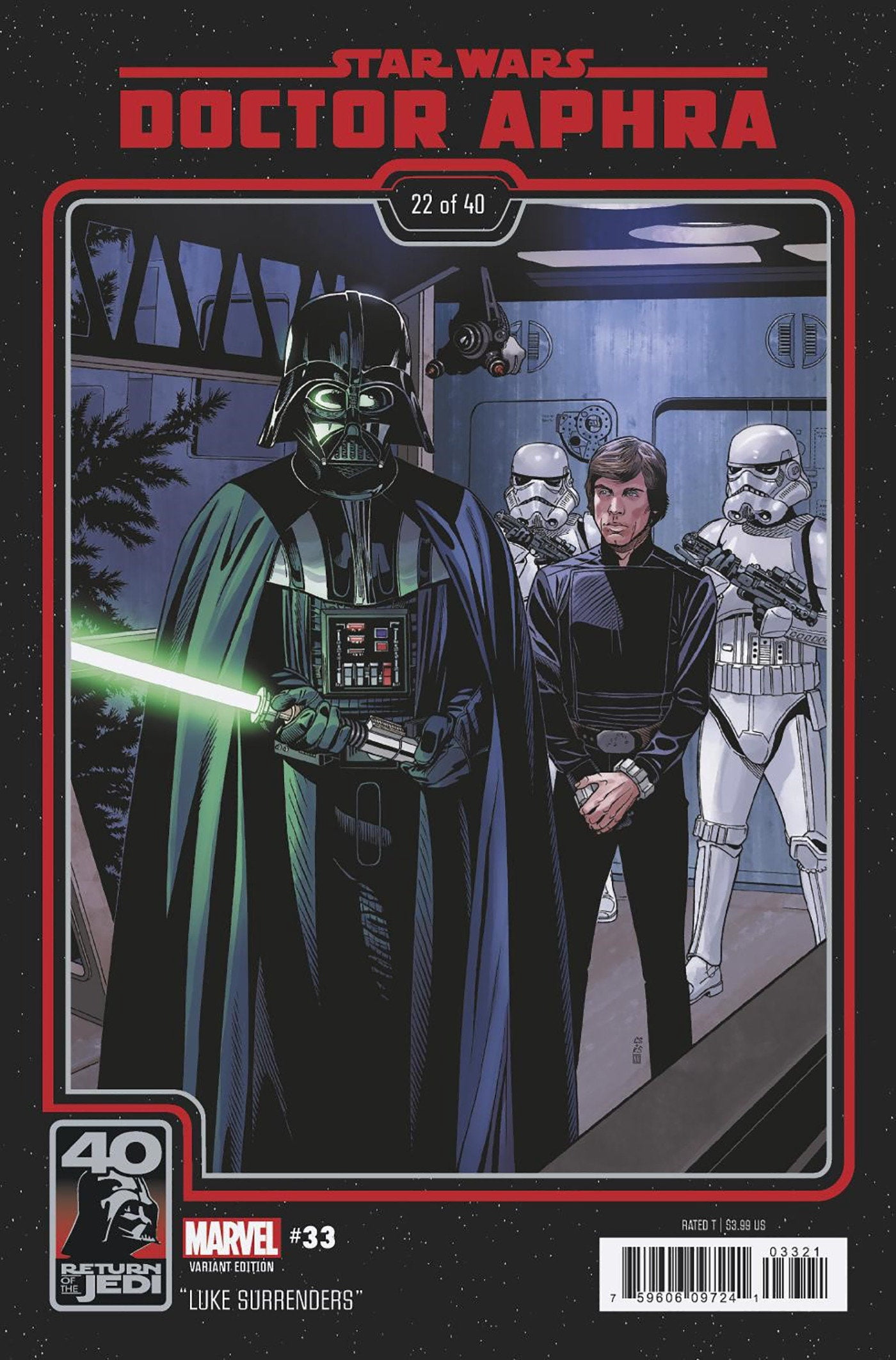 STAR WARS: DOCTOR APHRA 33 CHRIS SPROUSE RETURN OF THE JEDI 40TH ...