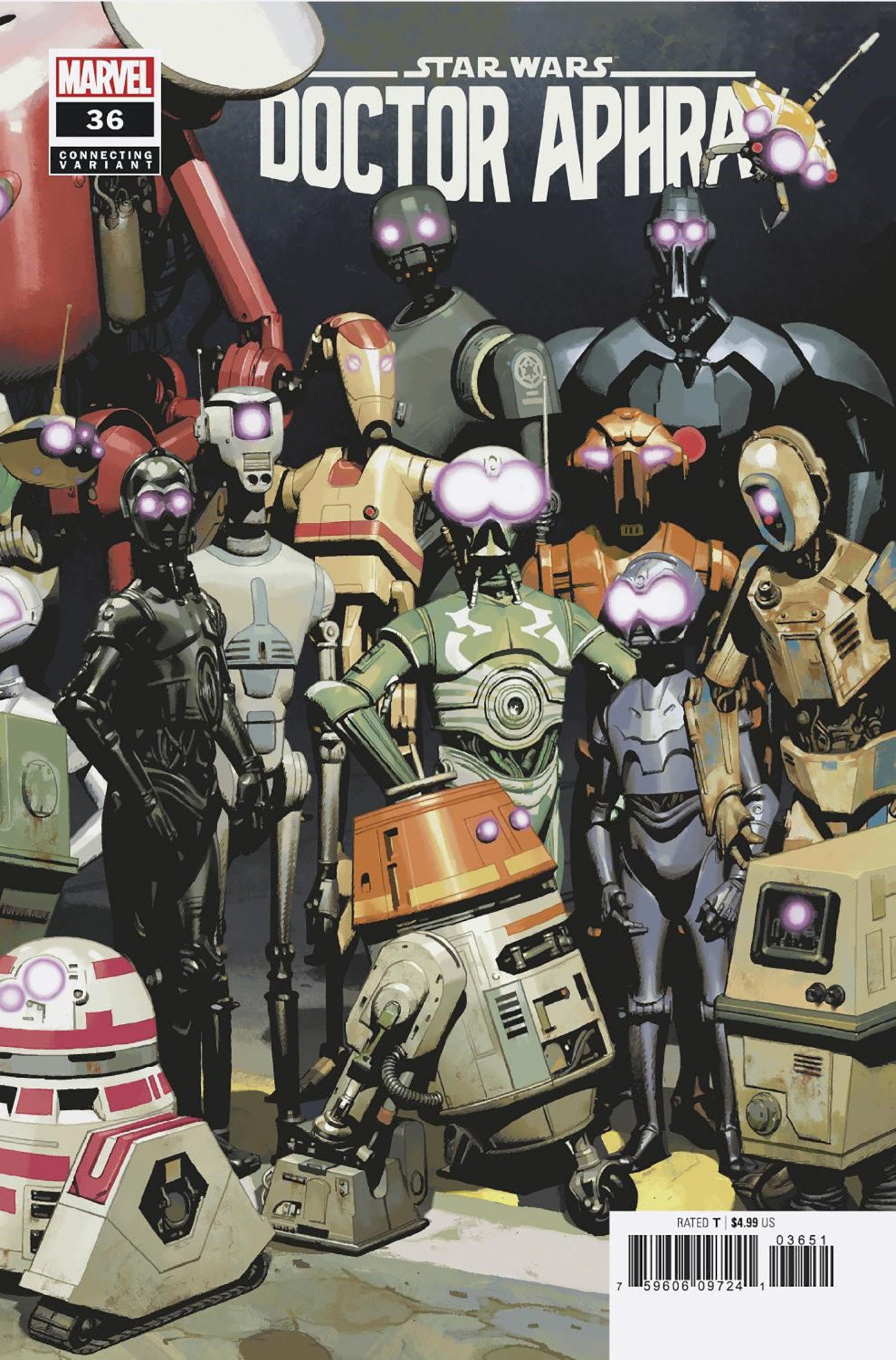 STAR WARS: DOCTOR APHRA 36 JOSEMARIA CASANOVAS DROIDS CONNECTING ...