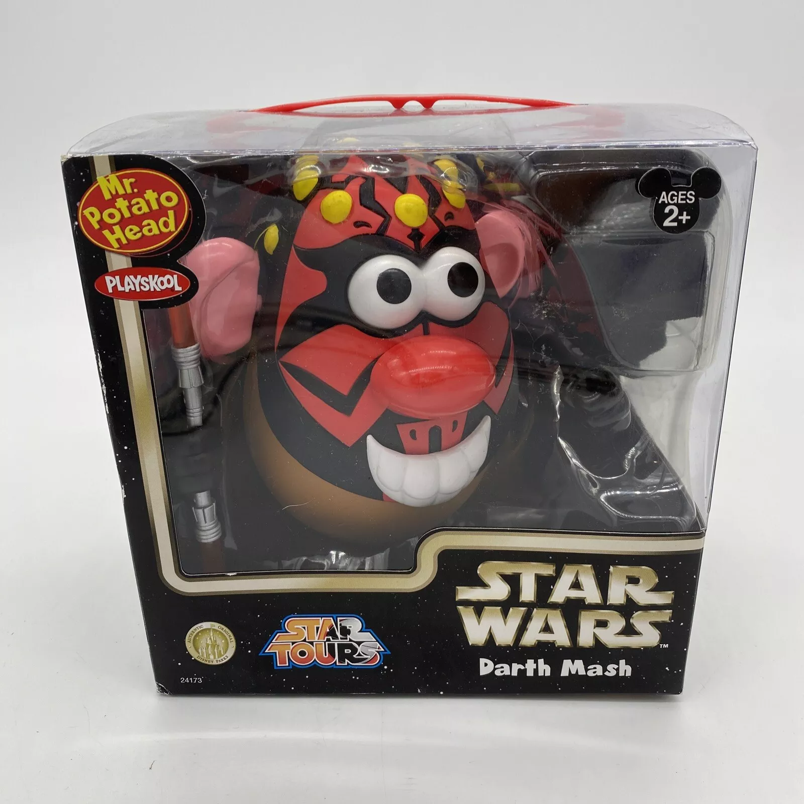 STAR WARS Darth Mash 2007 Mr. Potato Head Playskool Disney Star Show ...