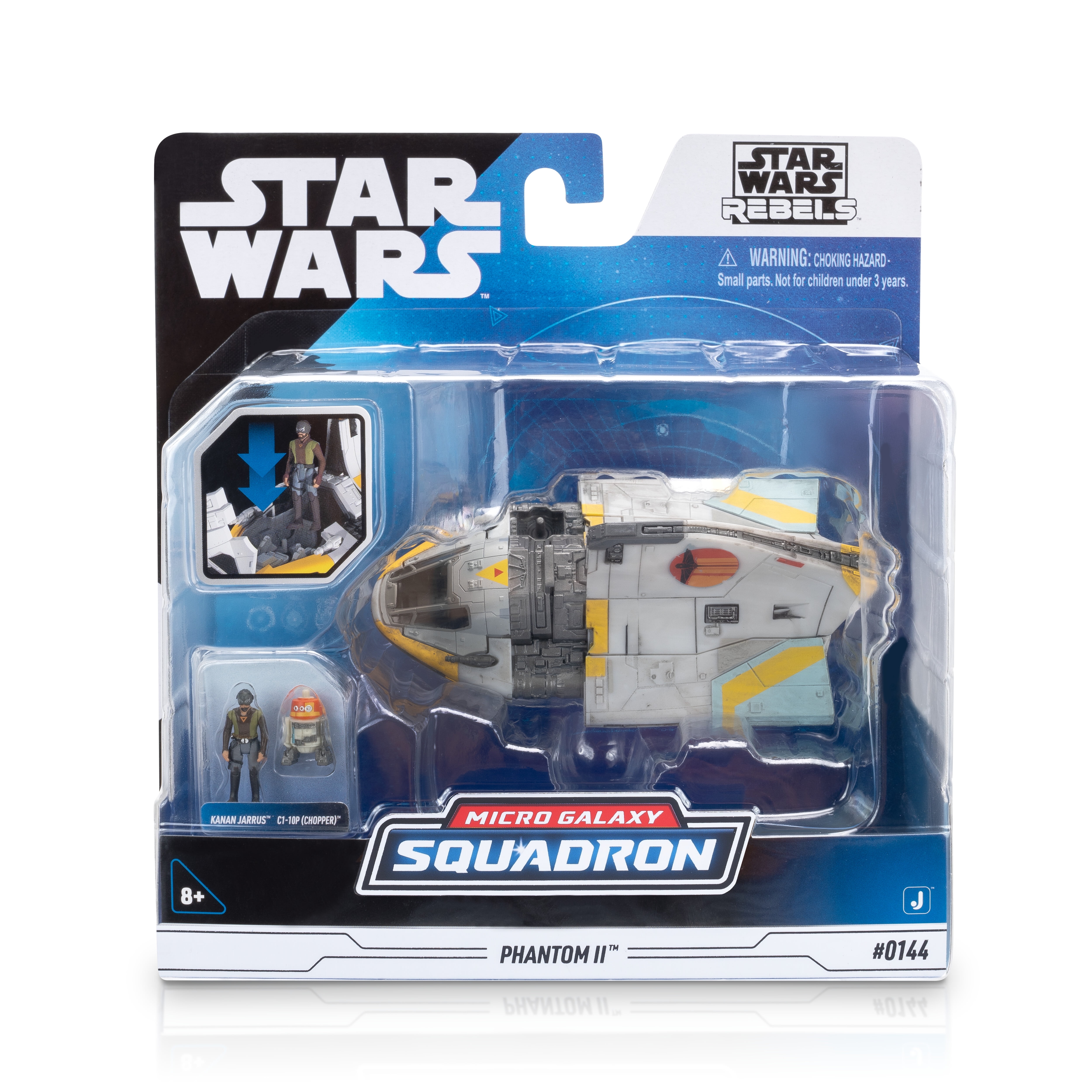 Free Shipping! Star Wars Micro Galaxy Squadron Phantom II 5-inch ...